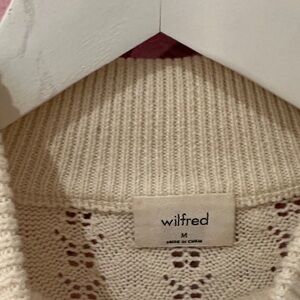 Wilfred | Sweaters | Wildred Balloon Sleeve Mockneck | Poshmark